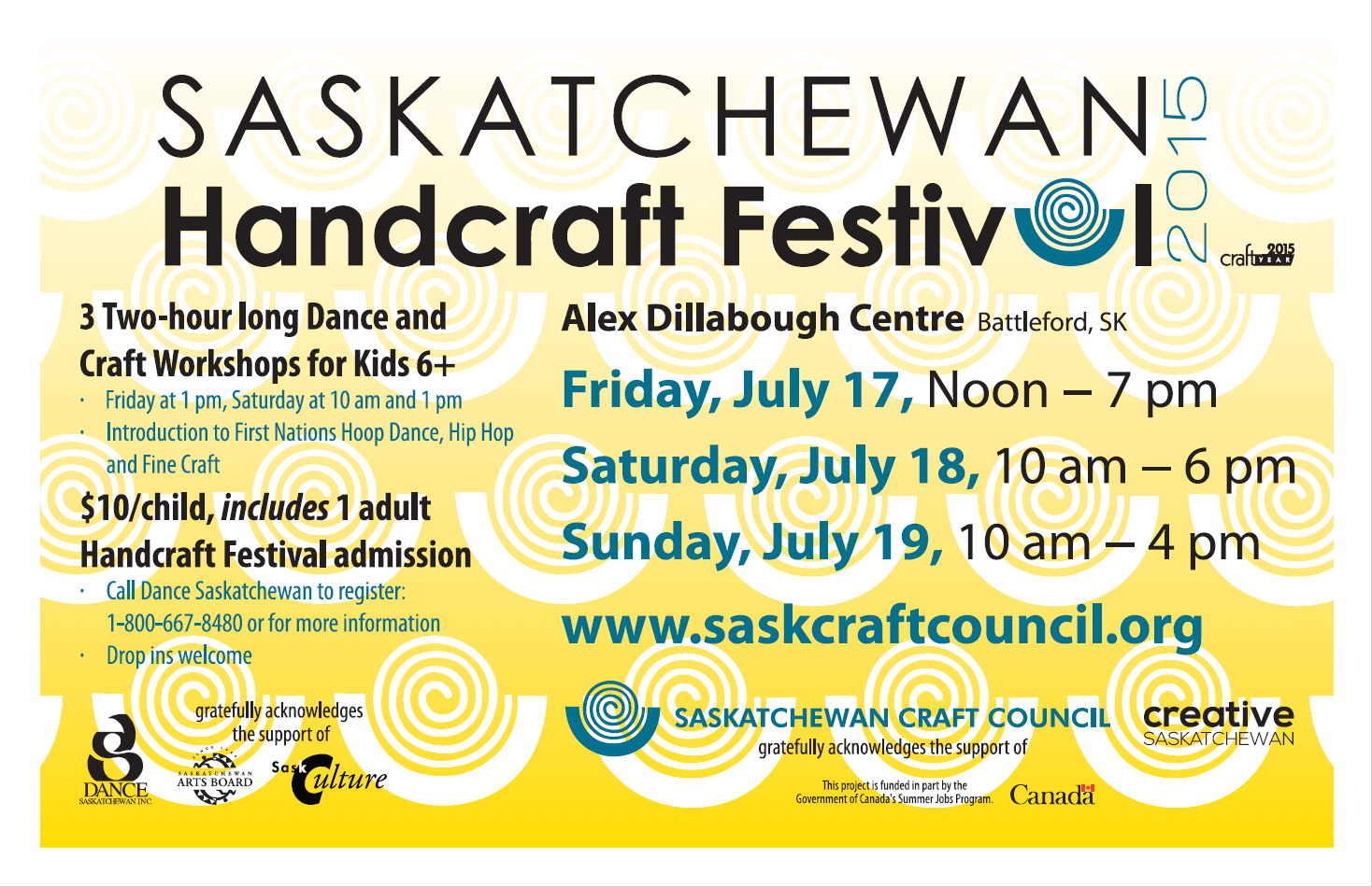 The History of the Saskatchewan Handcraft Festival - Saskatchewan Craft Council